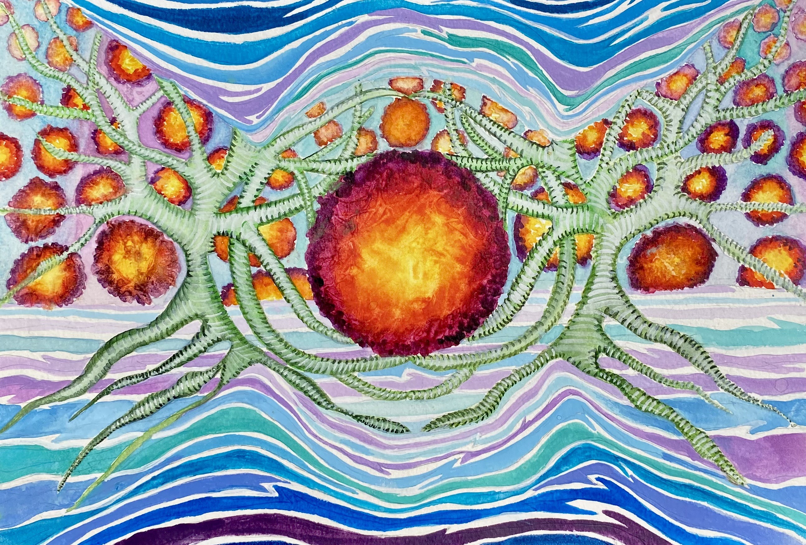 Expansion as Revelation: Araya Pathwalker’s Vision in Watercolor ...
